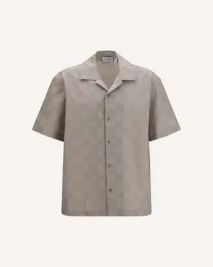 Off-White Arrow Monogram Shirt - Beige