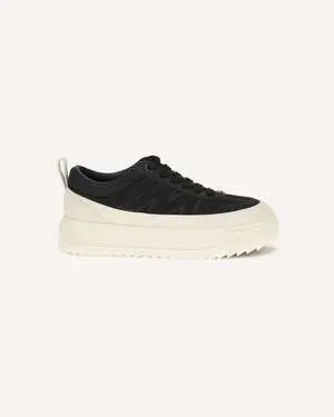 Moncler Altive Sneakers In Nubuck And Suede