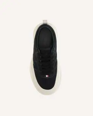 Moncler Altive Sneakers In Nubuck And Suede