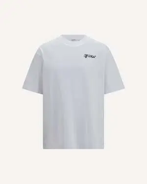 Off-White Script Logo Skate T-shirt Ale - White