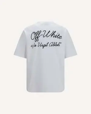 Off-White Script Logo Skate T-shirt Ale