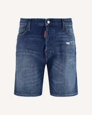 Dsquared2 Marine Short Denim Bermuda Shorts - Blue