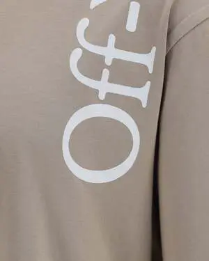 Off-White Vertical Bookish Skate T-shirt Ale - Beige