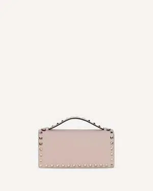 Valentino Garavani Rockstud Chain Wallet - Pink