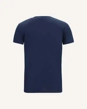 Max Mara Papaia Cotton Monogram T-shirt - Blue