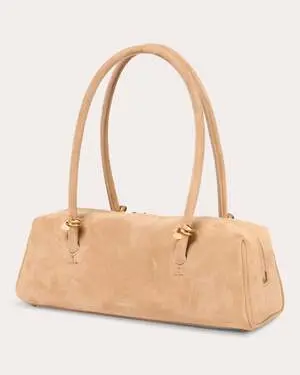 Simkhai Devon Suede Shoulder Bag - Neutral