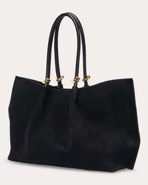 Simkhai Devon Suede Tote - Black