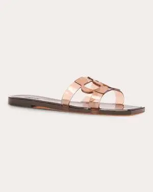 Simkhai Monogram Jelly Sandal
