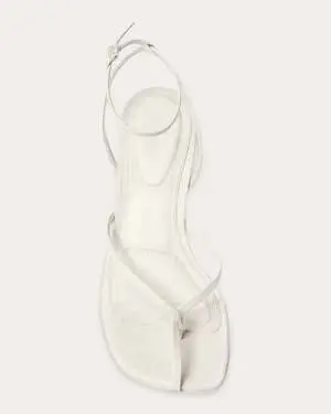Simkhai Kelsey Leather Strappy Wedge Sandal