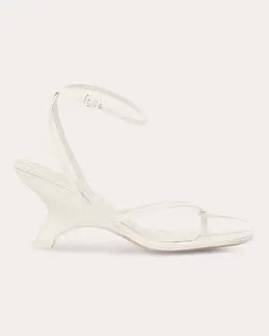 Simkhai Kelsey Leather Strappy Wedge Sandal