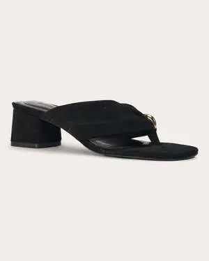 Simkhai Stella Suede Block Heel Sandal
