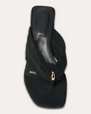 Simkhai Stella Suede Block Heel Sandal