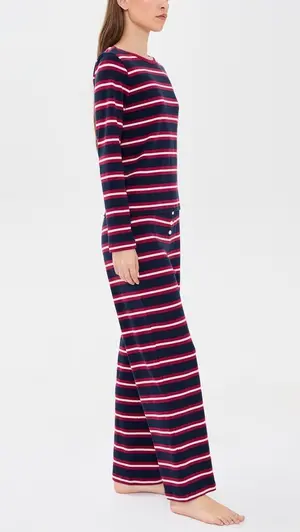 Morgan Lane Ellie Pajama Set - Rugby