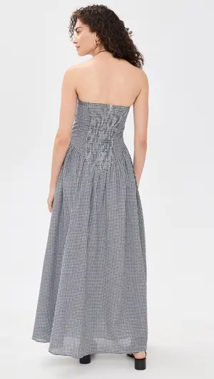 RESA Mackenzie Gingham Check Maxi Dress