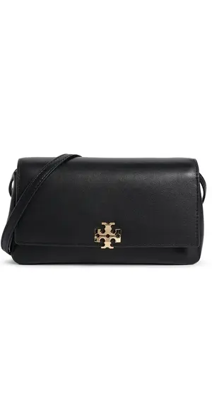 Tory Burch Charlie Wallet On Chain - Black
