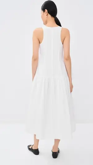 Simone Rocha Pressed Rosette Flounce Dress