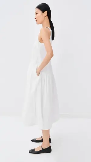 Simone Rocha Pressed Rosette Flounce Dress