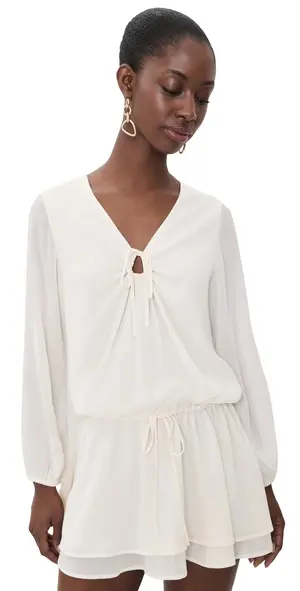 WAYF Nila Long Sleeve Dress
