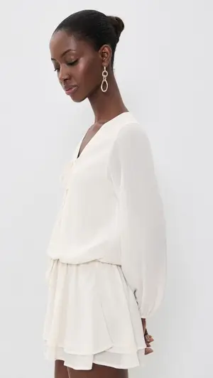 WAYF Nila Long Sleeve Dress