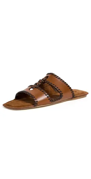Staud Mara Sandals - Tabac