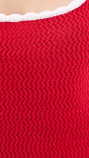 SEROYA Brianna Crochet Dress