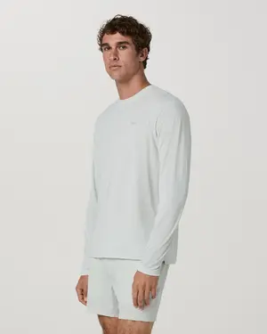 Vuori Long Sleeve Strato Breathe Tee - Breeze
