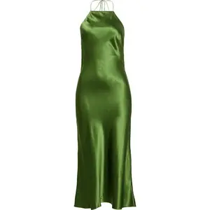 REFORMATION Maripaz Sleeveless Silk Maxi Dress