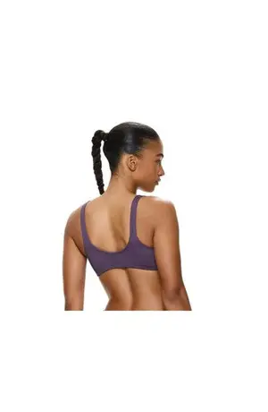 AU NATUREL BY GOTTEX Bikini Top - Aubergine