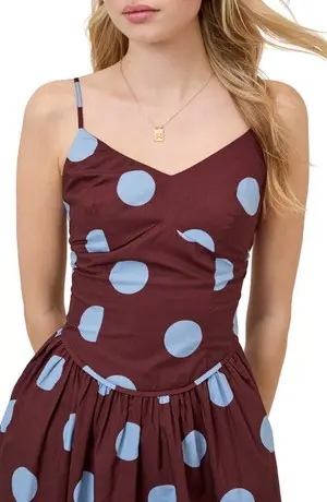NOBODY'S CHILD Renley Sleeveless Maxi Dress