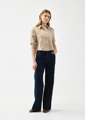 DUER Pure Pima Slim Crew Neck T-shirt - Washed Glacier