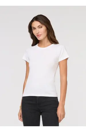 DUER Purepima Slim Crew White