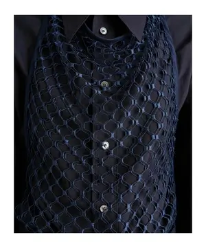 LEMAIRE Fishnet Halter Top
