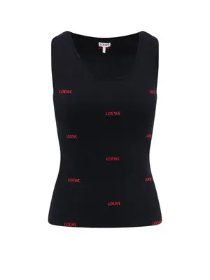 Loewe Round Neck Camis Tanks For Women