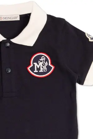 Moncler Logo-patch Polo Shirt