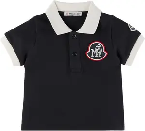 Moncler Logo-patch Polo Shirt