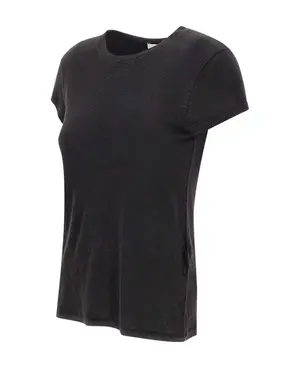 IRO PARIS Round Neck Short Sleeve T-shirt - Black