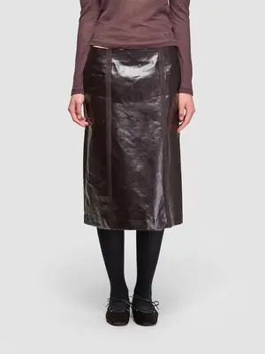 Paloma Wool Vertical Cut Detailed Midi Skirt