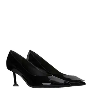 Givenchy Boudoir Fold Pumps In Patent Leather