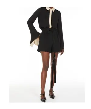 Max Mara Zic Pleat Detailed Shorts