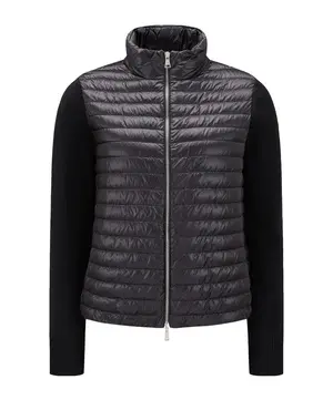 Moncler Padded Contrasting Zip-up Jacket