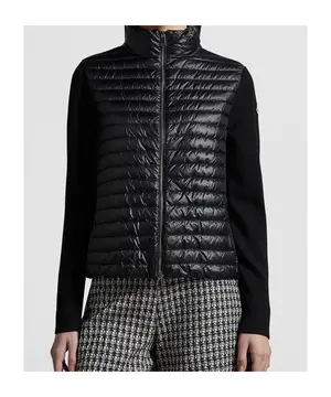 Moncler Padded Contrasting Zip-up Jacket