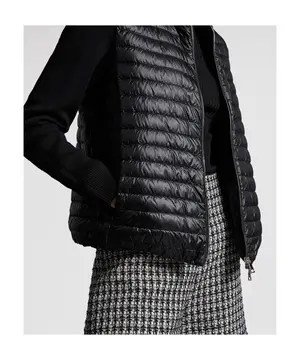 Moncler Padded Contrasting Zip-up Jacket