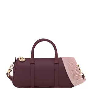 Longchamp Daylong S Leather Tote Bag - Pomegranate