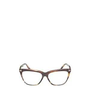 TOM FORD Cat Eye Frame Glasses - White