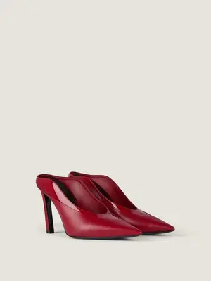 Givenchy Spiky Heeled Leather Mules
