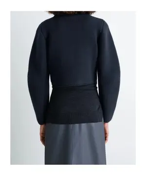 LEMAIRE Felted Double-breasted Blouson Jacket