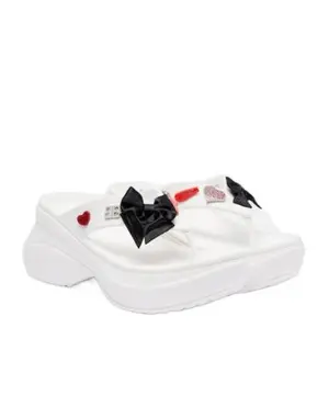 Balenciaga Platform Sandals - White