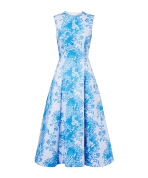 EMILIA WICKSTEAD Mara Sleeveless Dress - Blue