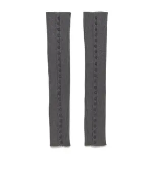 Paloma Wool Buttoned Ribbed Knit Leg Warmers