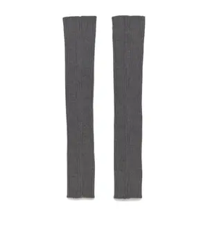 Paloma Wool Buttoned Ribbed Knit Leg Warmers
